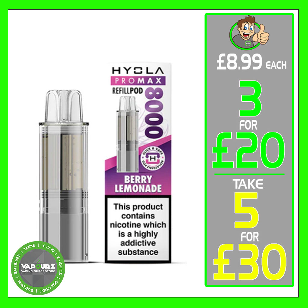 Hyola 8000 Refill Pods – Vapourz Superstore